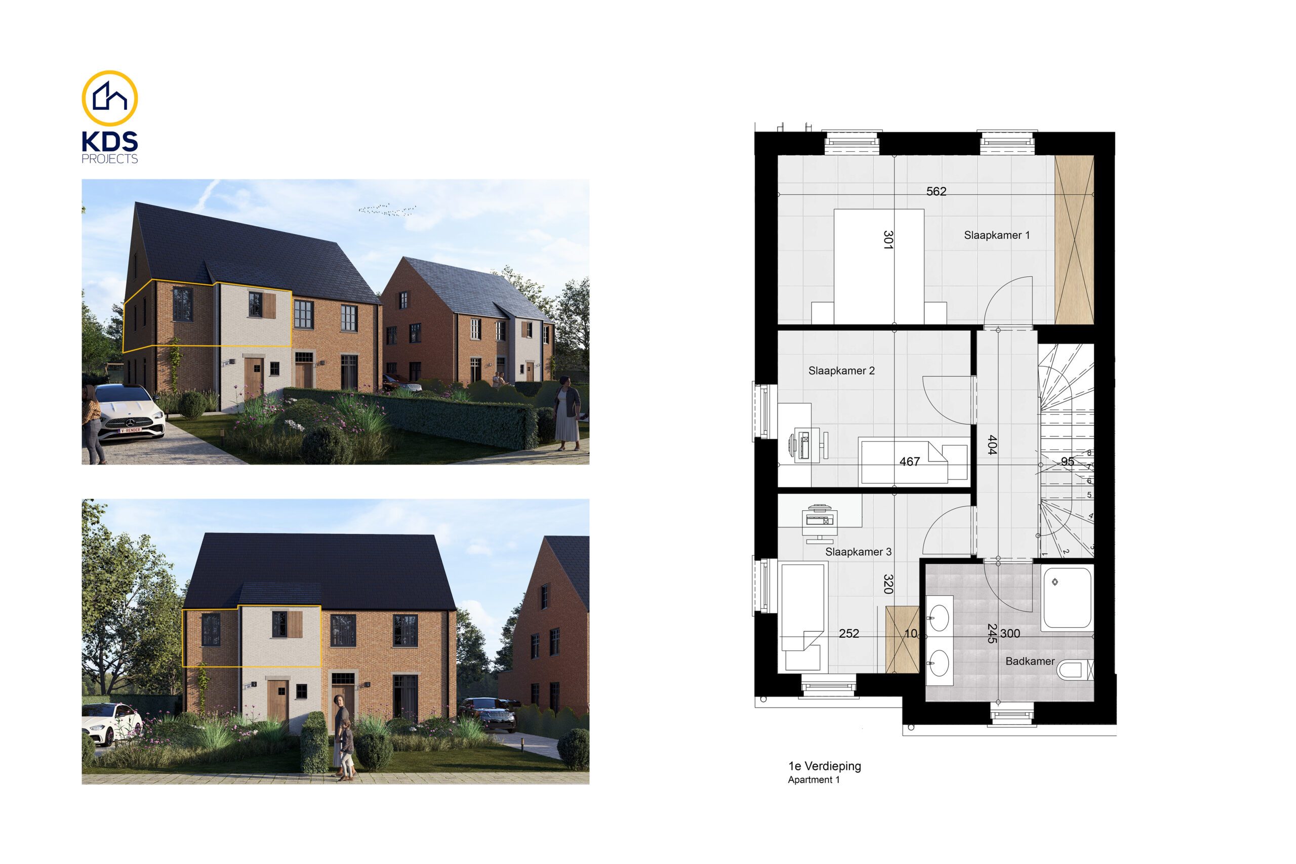 Verkoopplan - V-Render, 3D visualisatie Studio